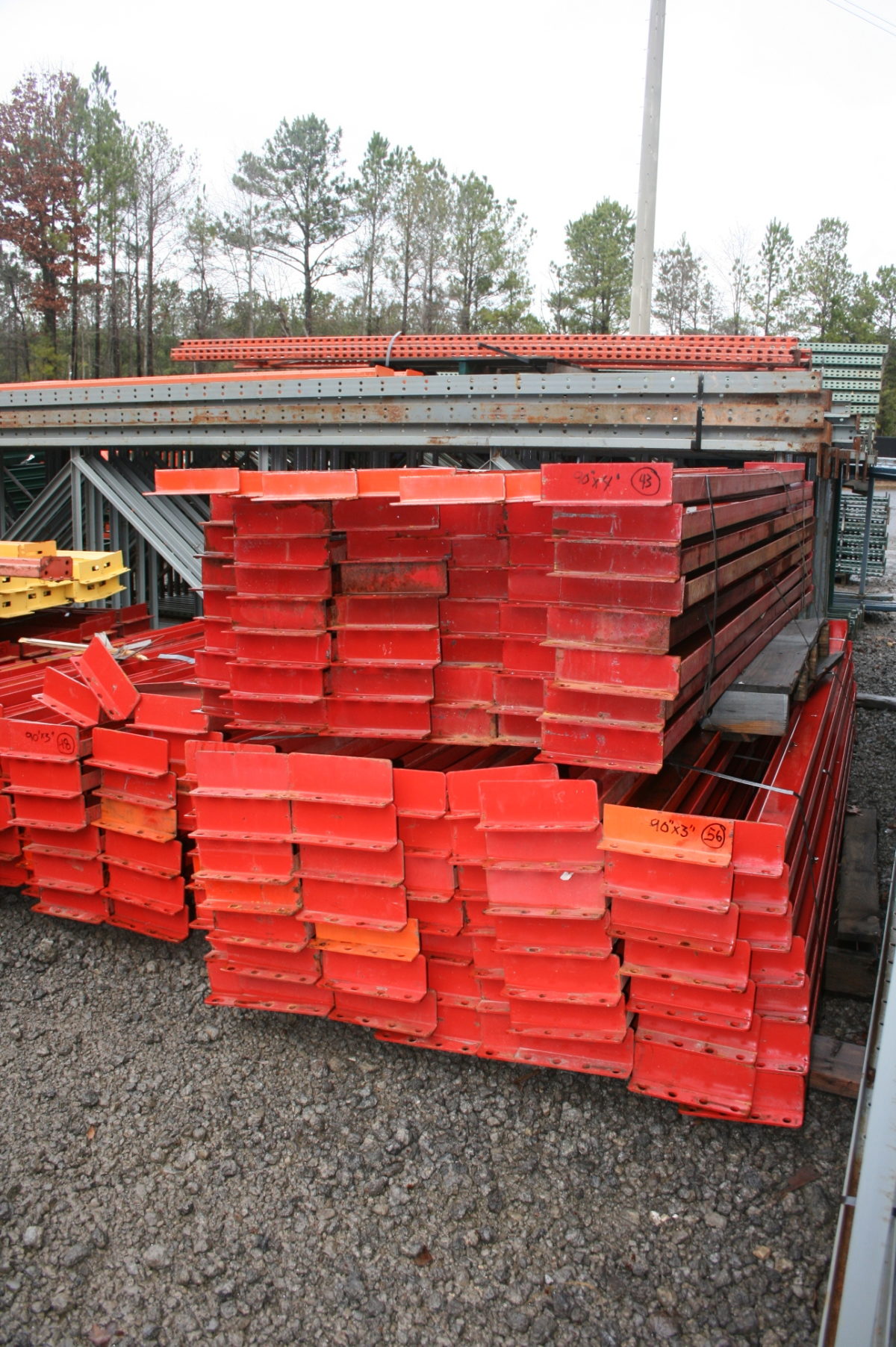 Used Pallet Rack | Used Structural Bolt Up Beams and Uprights