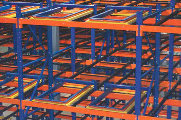 PushBack Rack 3D Storage | Pallet Storage & Metal Shelving