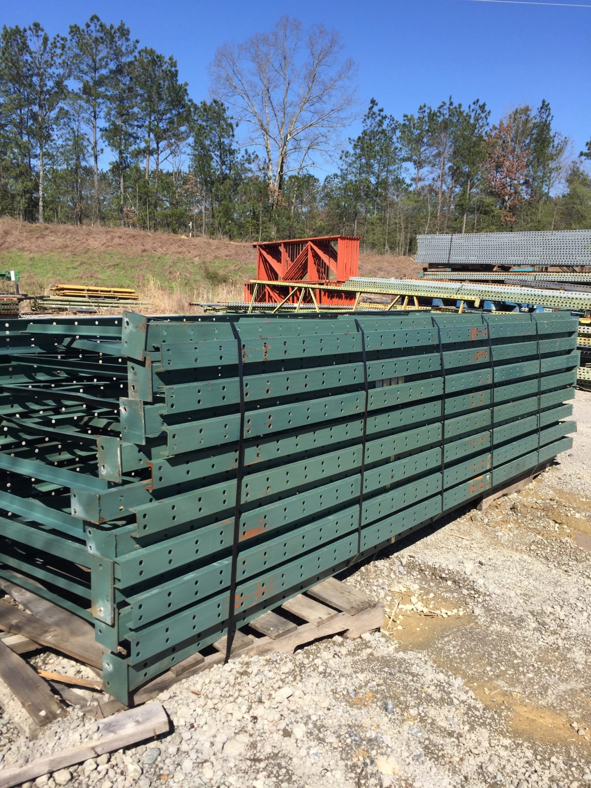 Used Pallet Rack | Used Structural Bolt Up Beams and Uprights