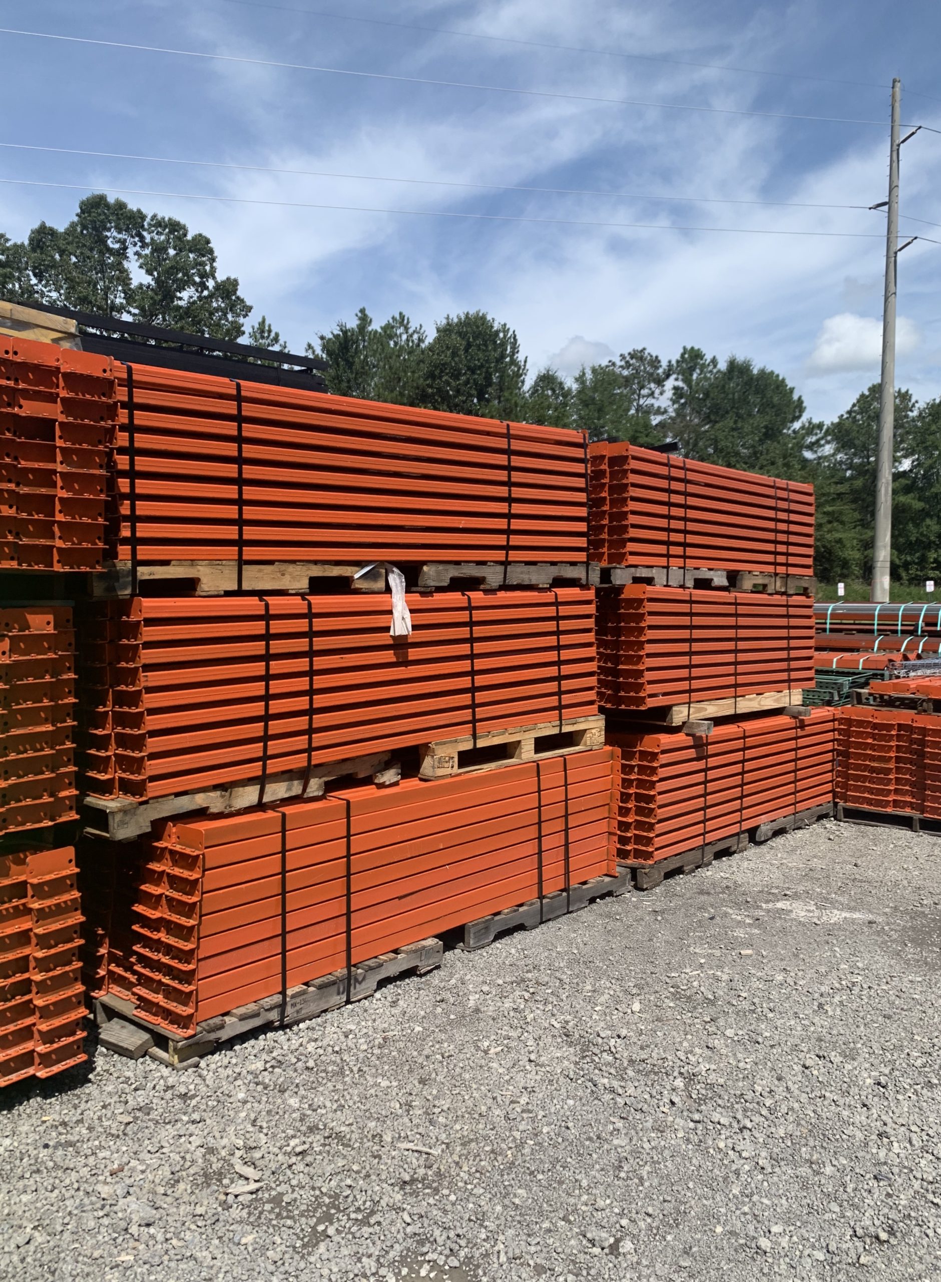 Used Racks for Sale | Used Teardrop Pallet Rack